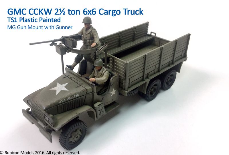 [TMP] "Rubicon Models - GMC CCKW 2.5t 6x6 Cargo Truck Preview" Topic